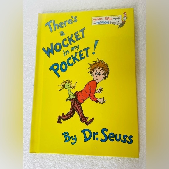 Dr. Seuss | Toys | Dr Seuss Theres A Wocket In My Pocket Book Vintage ...